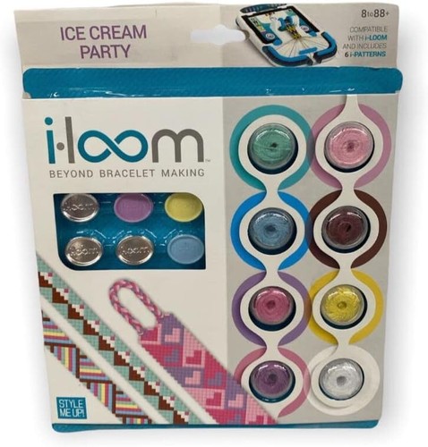 Style Me Up. I-Loom Bracelets – Thème fête de crème glacée, Craft Kit | eBay