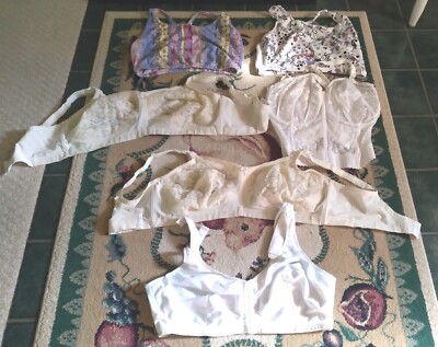 Lot 6 Full Coverage Leading Lady Sports Goddess Sears Wireless 46DD #2 ...