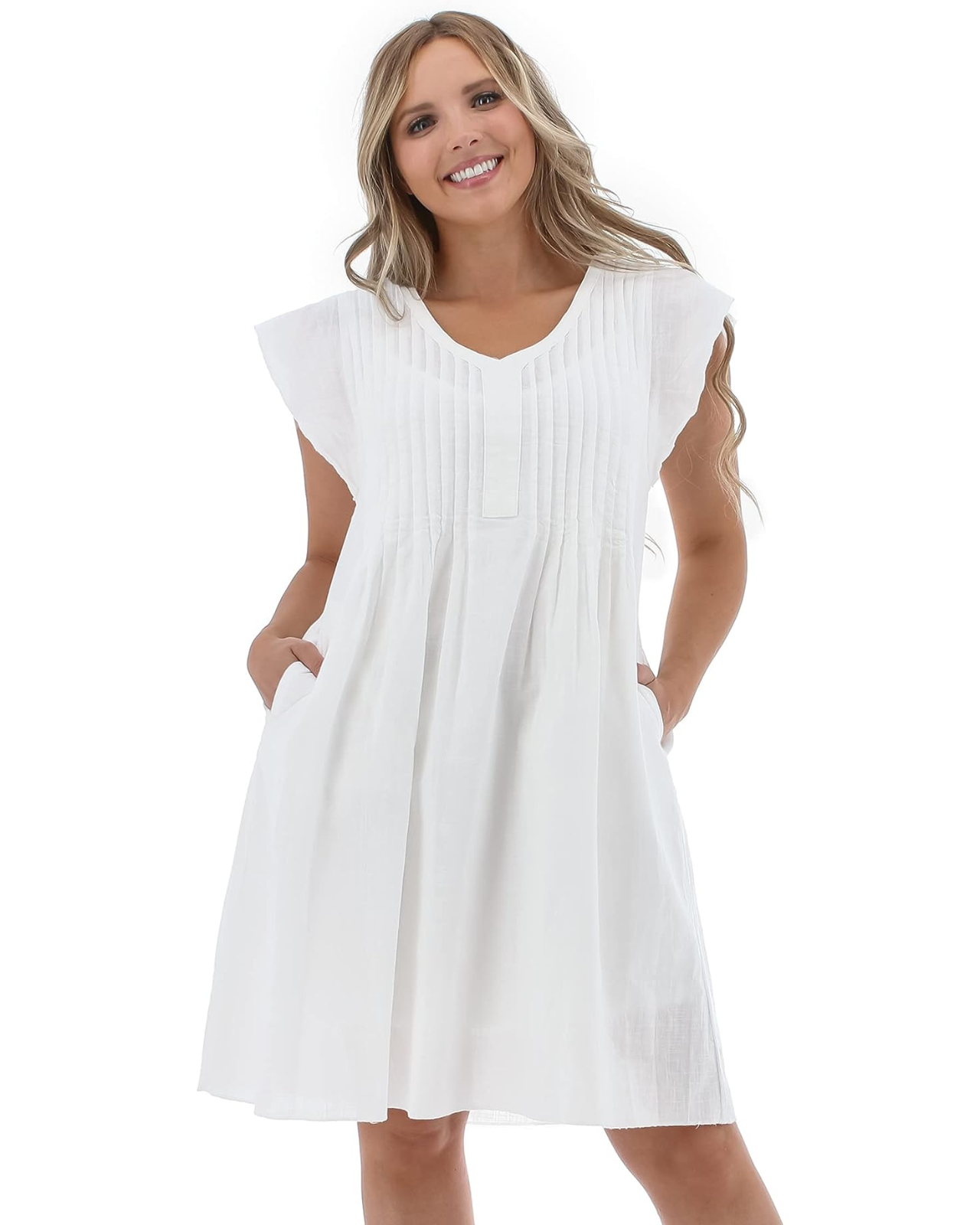 Aventura Clothing Devon Dress (White) Women's Clothing Medium | eBay