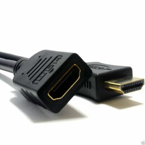 5m HDMI EXTENSION Cable Extender Lead Male to Female Socket 3D UHD TV ...