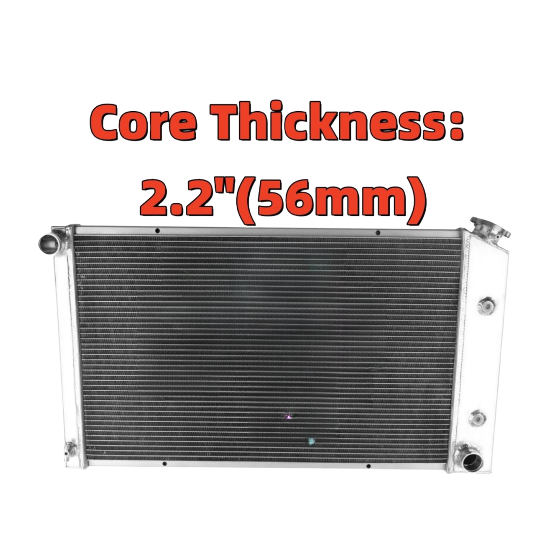 Full Aluminum Radiator For 1970-1981 Pontiac Firebird Trans Am Esprit ...