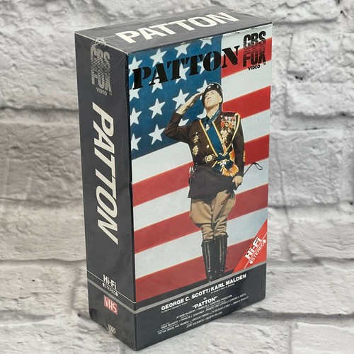 Brand New Sealed Patton VHS 1996 2 Tape Set CBS FOX Video 1969 Karl ...