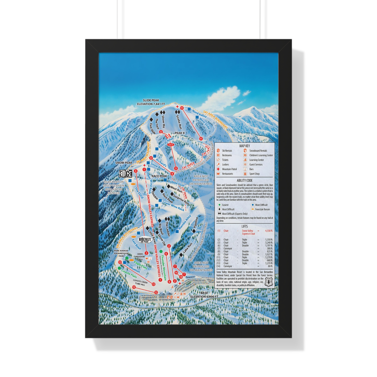 Map Of California Ski Resorts Big Bear Skiing & Snowboarding | Resorts