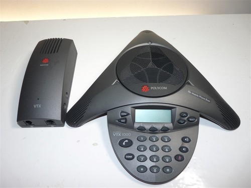 Polycom SoundStation VTX1000 2201-07142-601 Expandable Phone w/Power ...