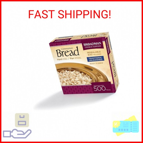 Broadman Church Supplies Communion Bread, Hard, 500 Count | eBay