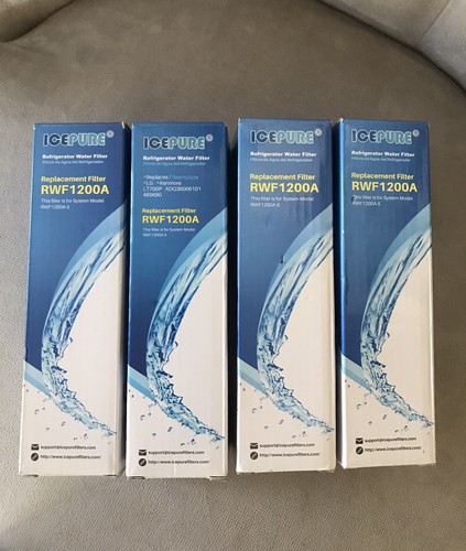 IcePure RWF1200A Replacement Water Filter - 4 Pack | eBay