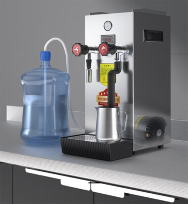 10L 220V Commercial Steam Water Boiling Machine Foam Maker Espresso ...