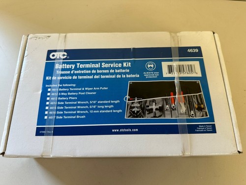 OTC Tools Battery Terminal Service Kit 7 Piece Set 4639 Brand New Free ...