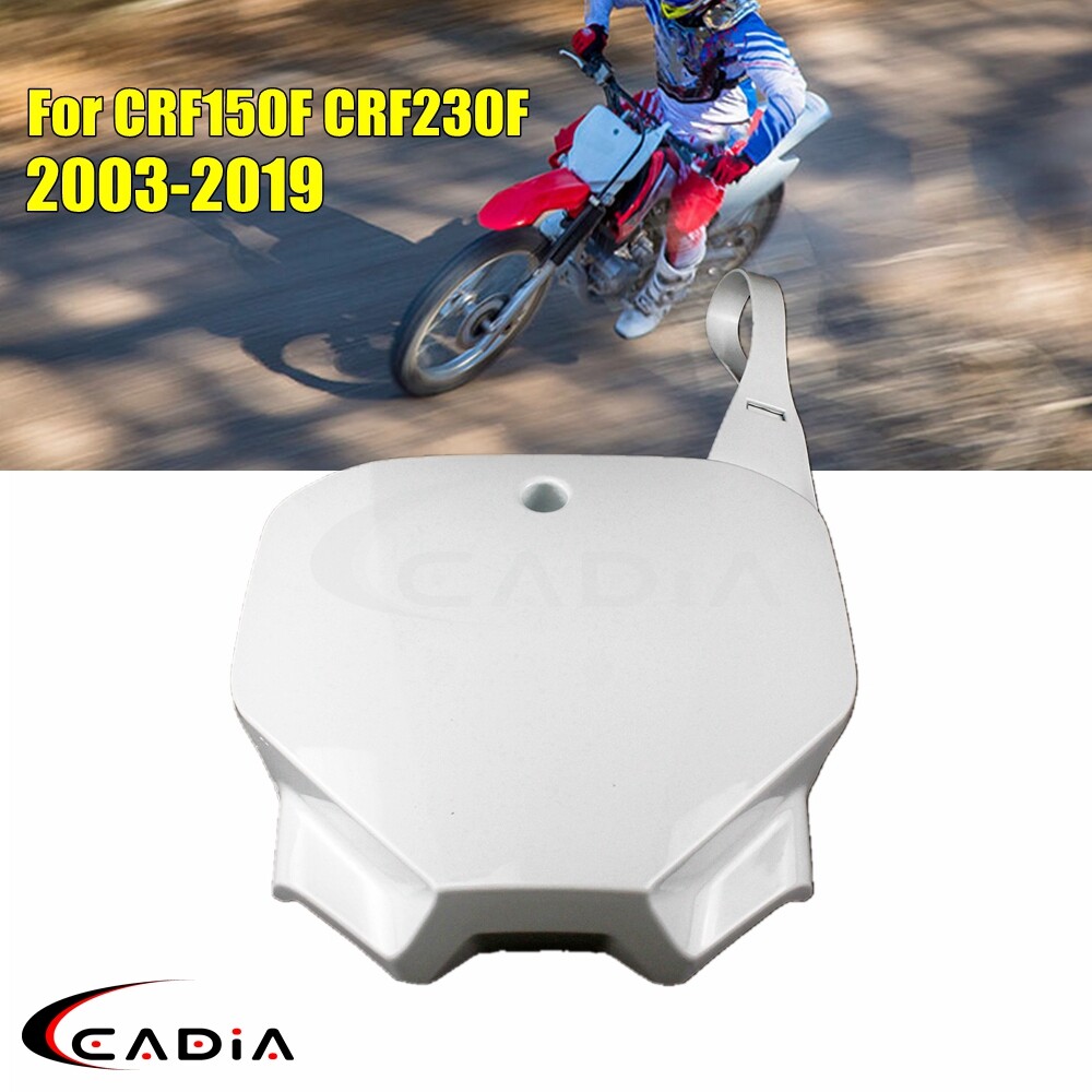 Front Number Plate Protector Cover Guard Fit For Honda CRF150F CRF230F ...