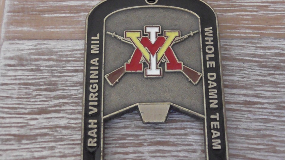 USMC RAH Virginia Military Institute 239th Birthday Ball Challenge Coin ...