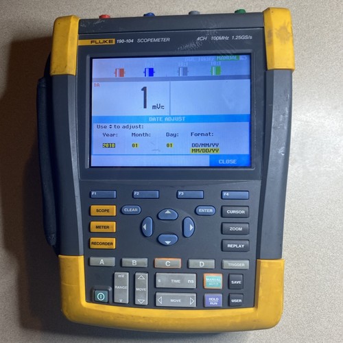Fluke 190-104 Scopemeter 4-Channel 100MHz 1.25GS/s | eBay