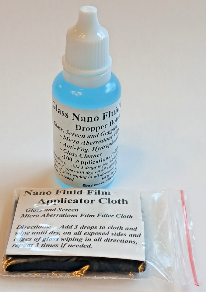 Glass Lens Polishing Kit, Fix Haze and Fine Scratches & Nano Film ...