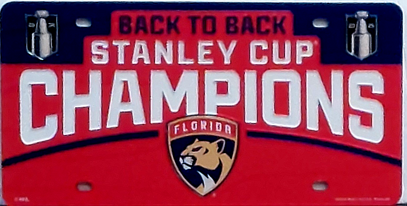 Florida Panthers 2024/2025 Back-to-Back Stanley Cup Champions Auto ...