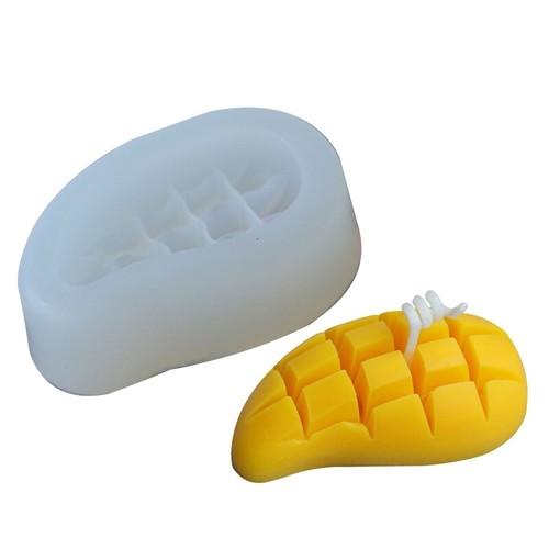Mango-Shape Mold 3D Handmade Soap Bar Craft Kitchen Baking Fond Family ...