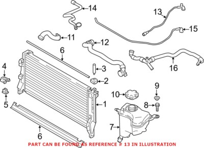 For Mini Genuine Engine Coolant Overflow Hose 17127617366 | eBay