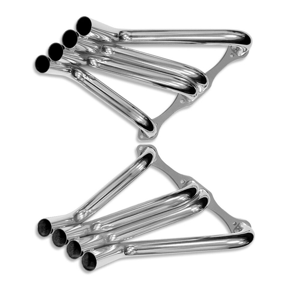 For Chevy SBC 327 350 Zoomie Exhaust Headers with 1 3/4" Primary Tube ...
