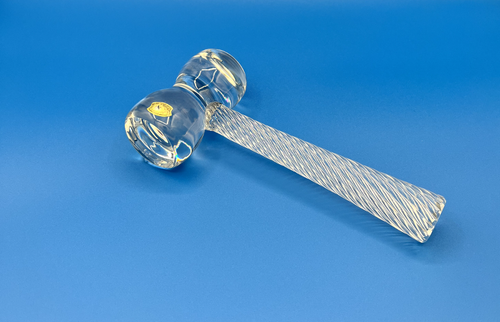 Val St Lambert Crystal Gavel Paperweight | eBay