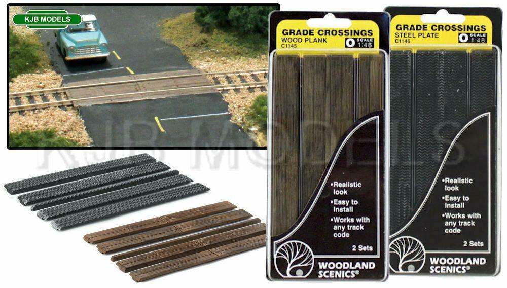 BNIB Woodland Scenics O Gauge Crossings - Choose From Wood Plank Or ...