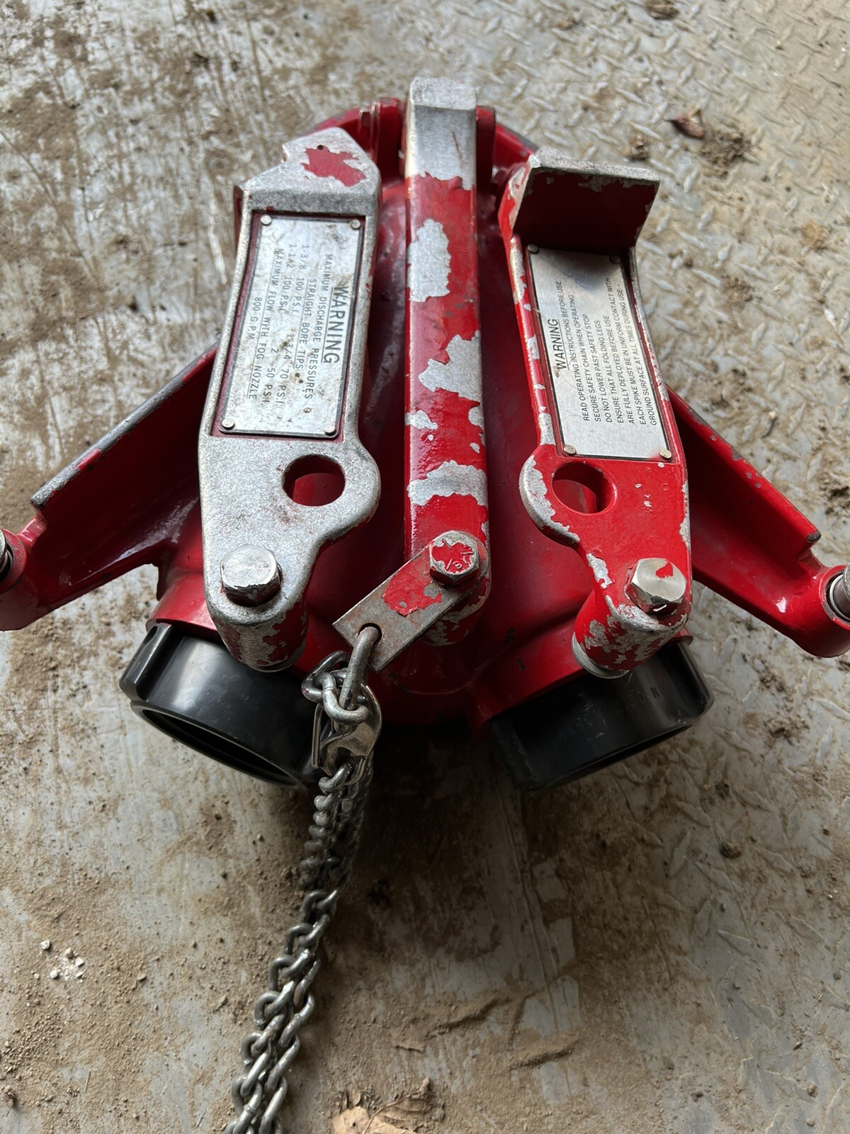 3421 Akron Apollo dual inlet deck gun water canon | eBay