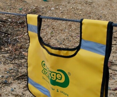 Yellow Winch Line Rope Blanket Cable Damper Dampener 4WD recovery 4x4 ...