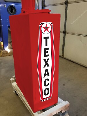 25" X 6" Texaco Gas Vinyl Decal Lubester Sides Oil Pump Lubster ...