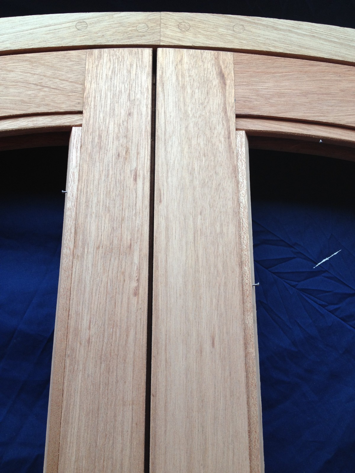 Hardwood Timber Arched French Doors with Hardwood frame Made to Measure ...