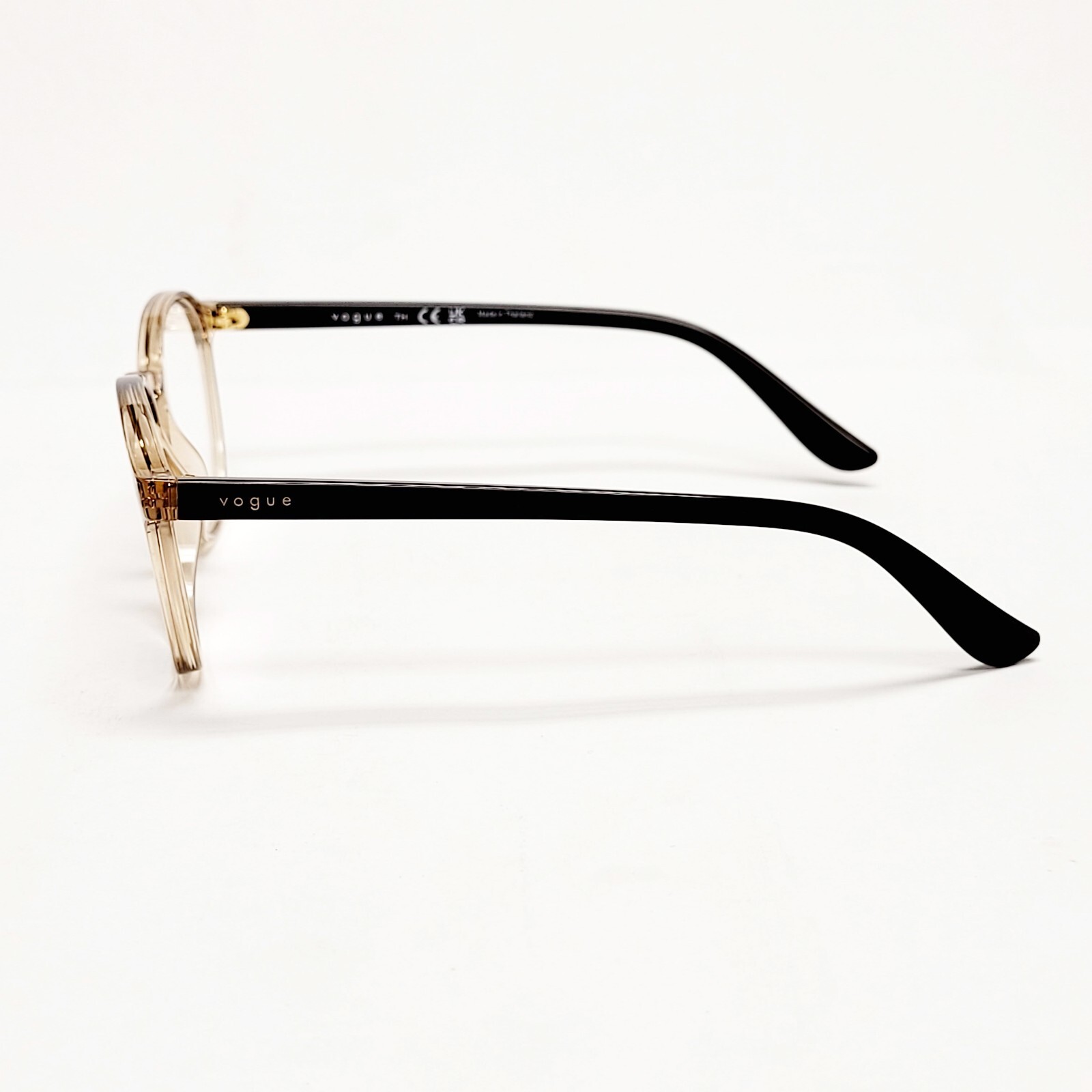 Vogue Eyewear Eyeglass Frames Transparent Round Frame Eyeglasses VO5372 ...