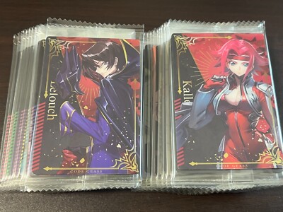 Code Geass Card Wafer Cards All 32 types set Code Geass Card Wafer ...