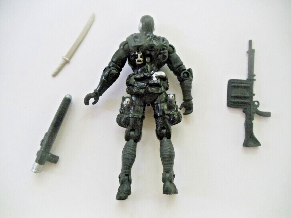 Snake Eyes v14 G I Joe Commando loose 2002 COMPLETE ninja 2 Pack ...