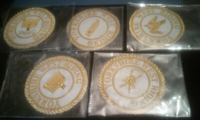 Masonic Apron Badge - all Ranks all Provinces all Countries and ...