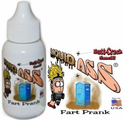 1 LIQUID ASS STREAMER TIP - FART BOMB STINK SPRAY SMELL GAG JOKE PRANK ...