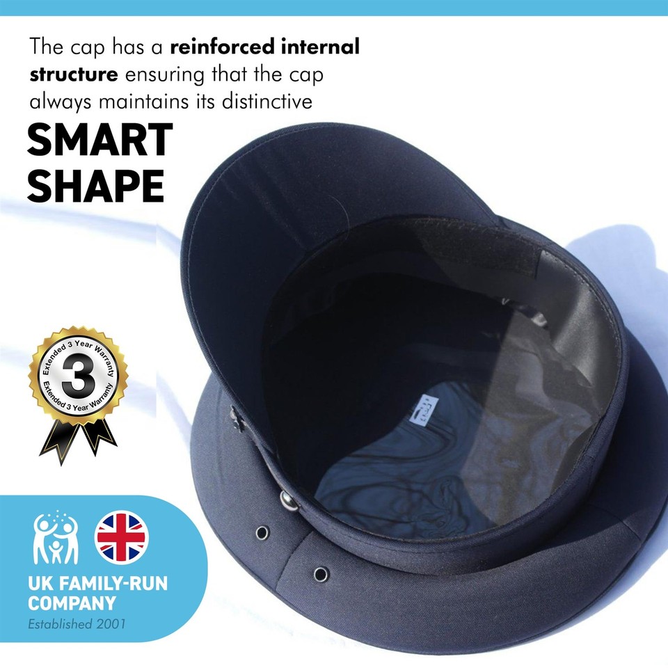 Navy Blue Chauffeur Style Peaked Cap | US size 7 1/4 | eBay