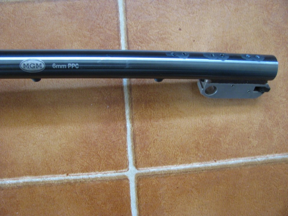 Match Grade Machine 6mm PPC 22" barrel for TC Contender / G2 1:8 Twist ...