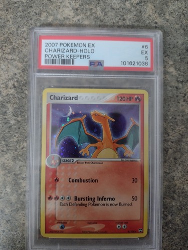 2007 POKEMON EX POWER KEEPERS #6 CHARIZARD-HOLO PSA 5 | eBay