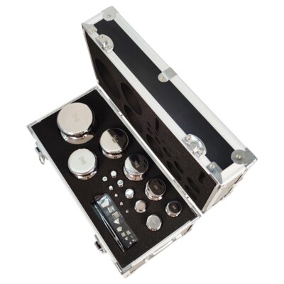 F1 Grade Stainless Steel Balance Scale Calibration Weight Kit Set 1mg ...