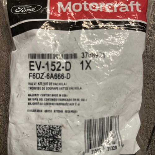 Ford Motorcraft PCV Valve Kit EV-152-D F6DZ-6A666-D | eBay