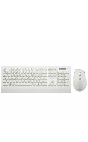 SANDSTROM SDESWLW19 Wireless Keyboard & Mouse Set - White | eBay