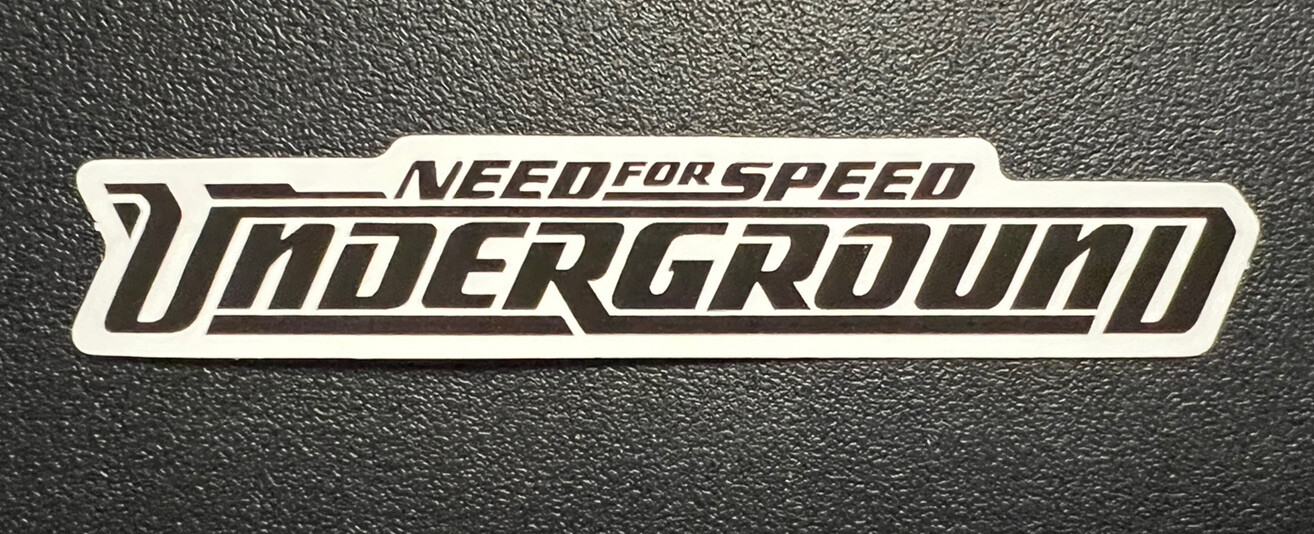 Need For Speed Sticker. Approx Size 3-1/2”X 5/8” Glossy Finish Self ...