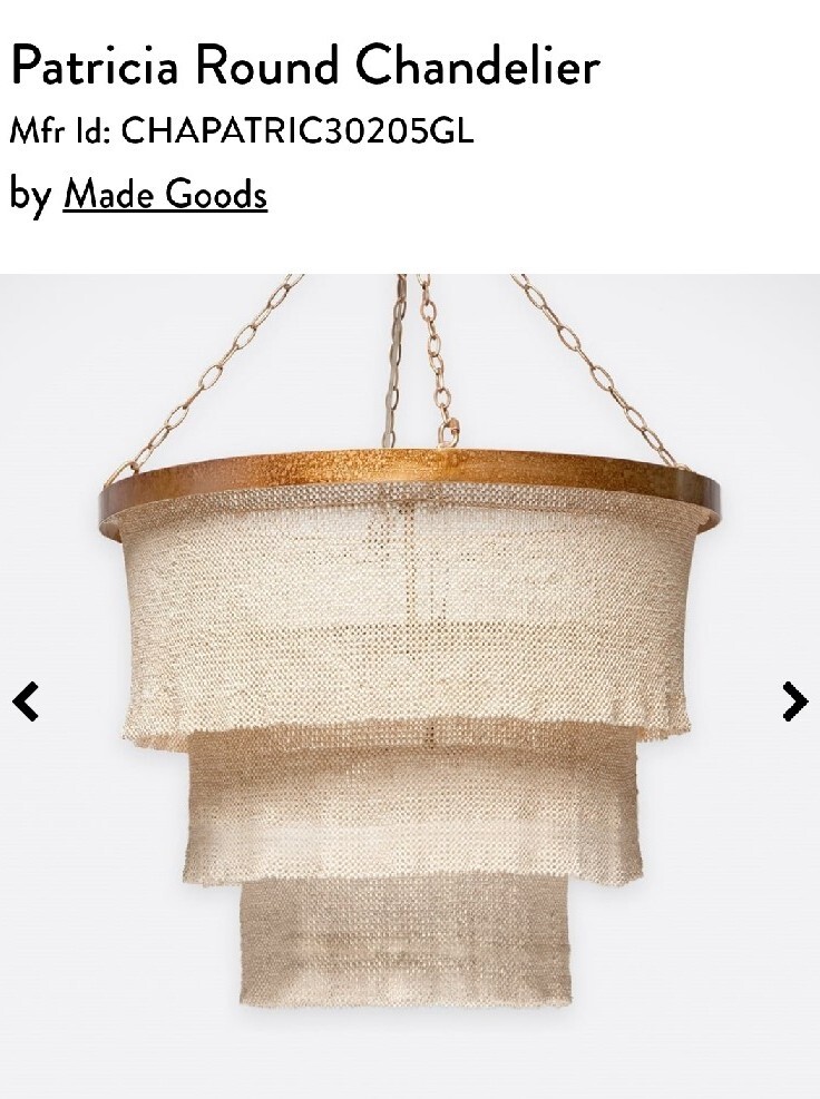 Patricia Round Chandelier | eBay