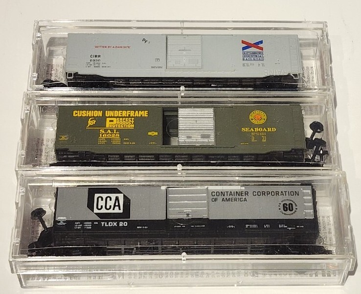 Micro Trains N Scale 50' Standard Box Car S.A.L #16028 TLDX #20 CIRR ...
