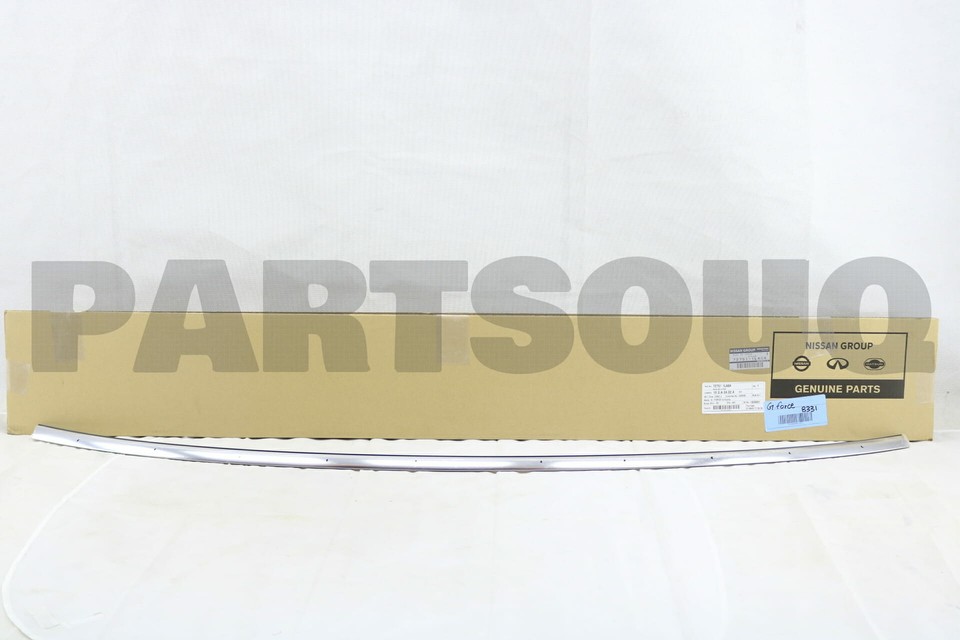 727511LA0A Genuine Nissan MOULDING-WINDSHIELD UPPER,CENTER 72751-1LA0A ...