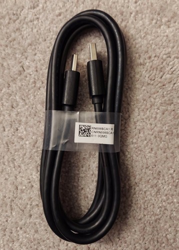 NEW Dell OEM 6Ft Male - Male Display Port Video Cable RN698 | eBay