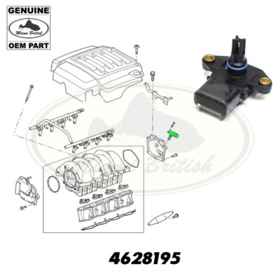 Land Rover Range Rover Sport LR3 4.4L V8 MAP Manifold Inlet Air ...