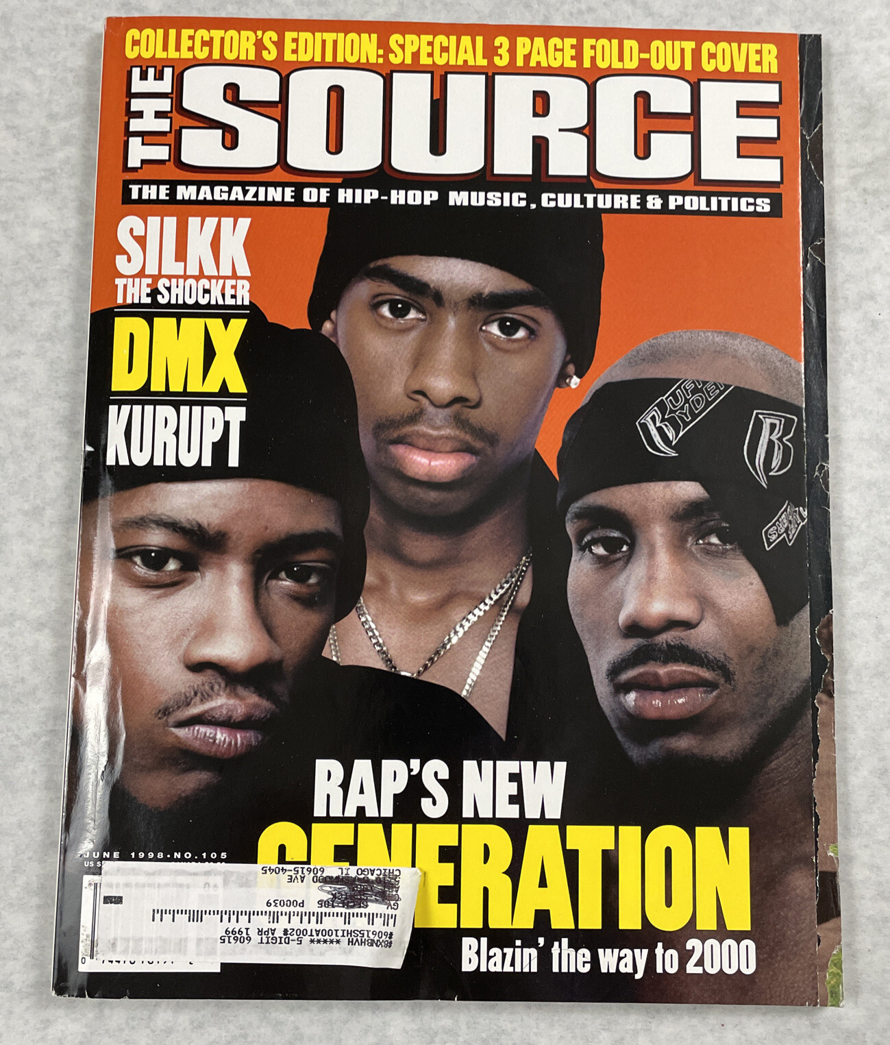 The Source Magazine #105 (June1998) Silkk, DMX, Spike Lee, Jada Pinkett ...
