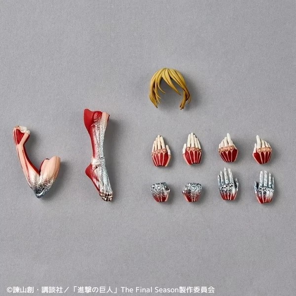 Kaiyodo Revoltech Amazing Yamaguchi FEMALE TITAN Action Figure Toy New ...