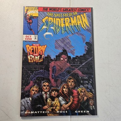 Marvel Comics Spectacular Spider-Man #250 Green Goblin Story (VF/NM 9.0 ...