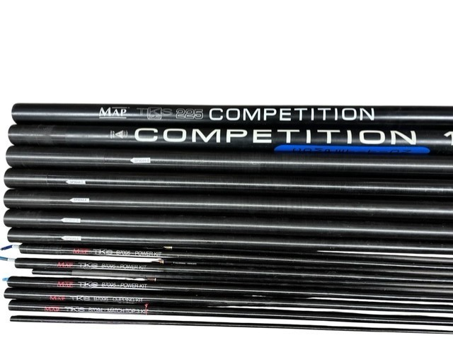 MAP TKS 225 Competition 13M pole 5 top kits match/carp in great ...