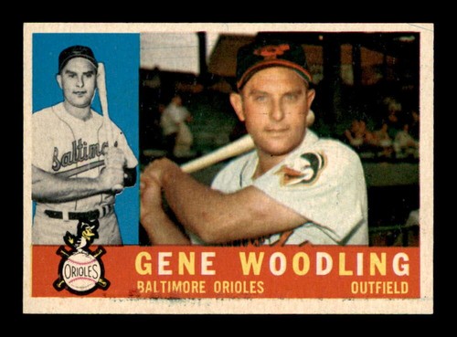1960 Topps #190 Gene Woodling EXMT X3201424 | eBay