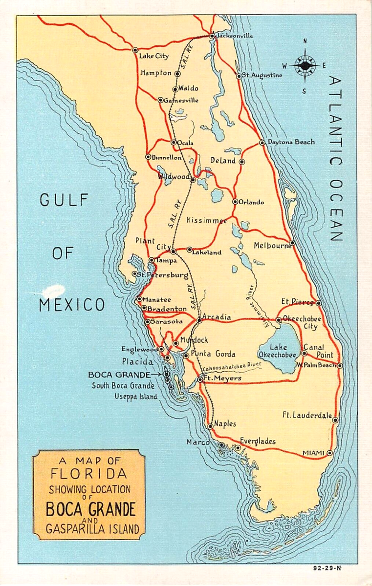 Boca Florida Map Boca Raton Florida Map Print In Classic — JACE