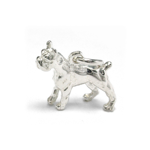 Boxer Dog Charm Pendant - Sterling Silver .925 | eBay
